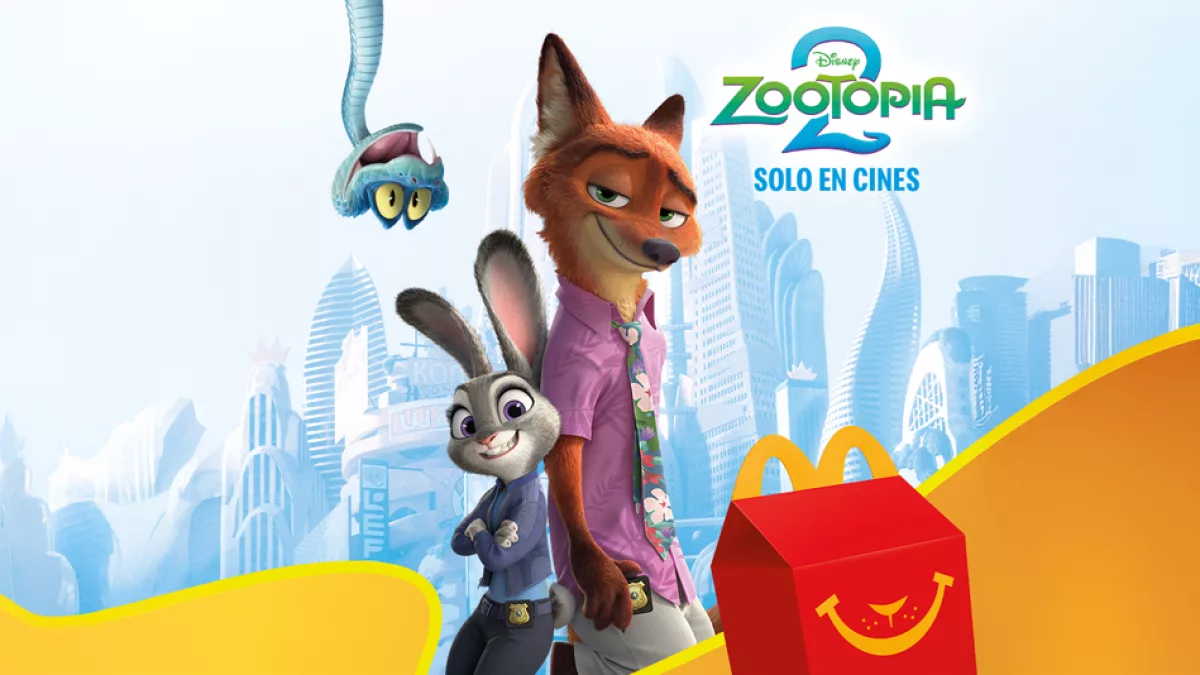 La magia de Zootopia 2 llegó a McDonald’s con la nueva Cajita Feliz ...
